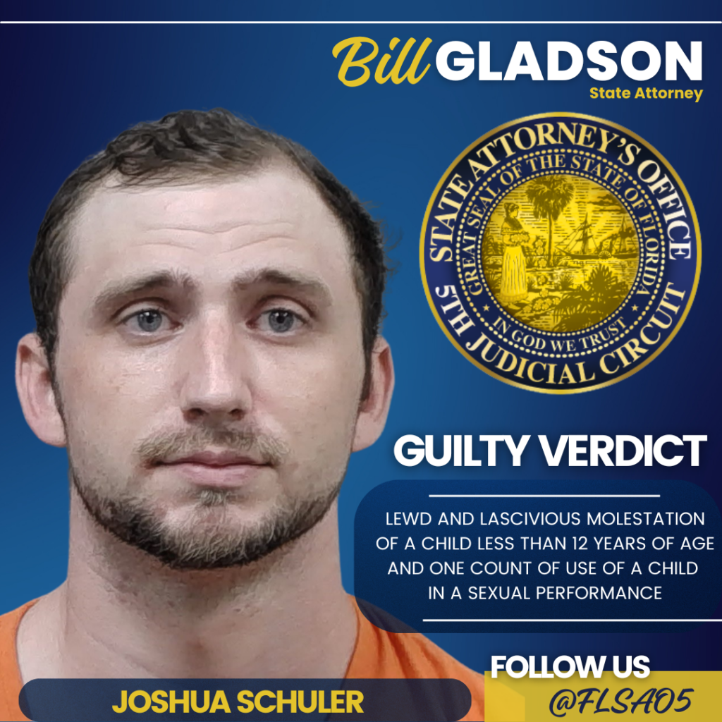 CITRUS COUNTY MAN FOUND GUILTY OF CHILD SEX OFFENSE CHARGES - Office of ...